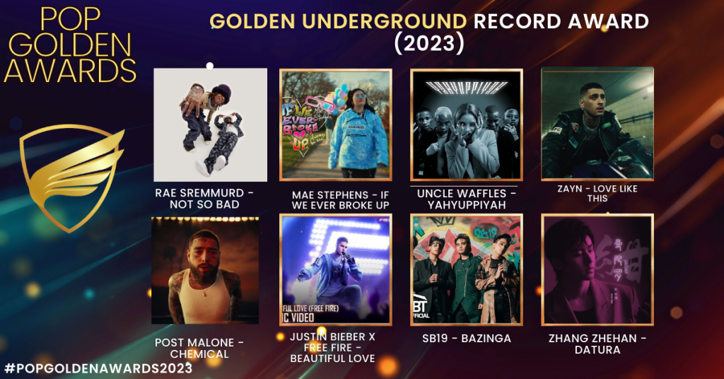 POP GOLDEN AWARDS 2023