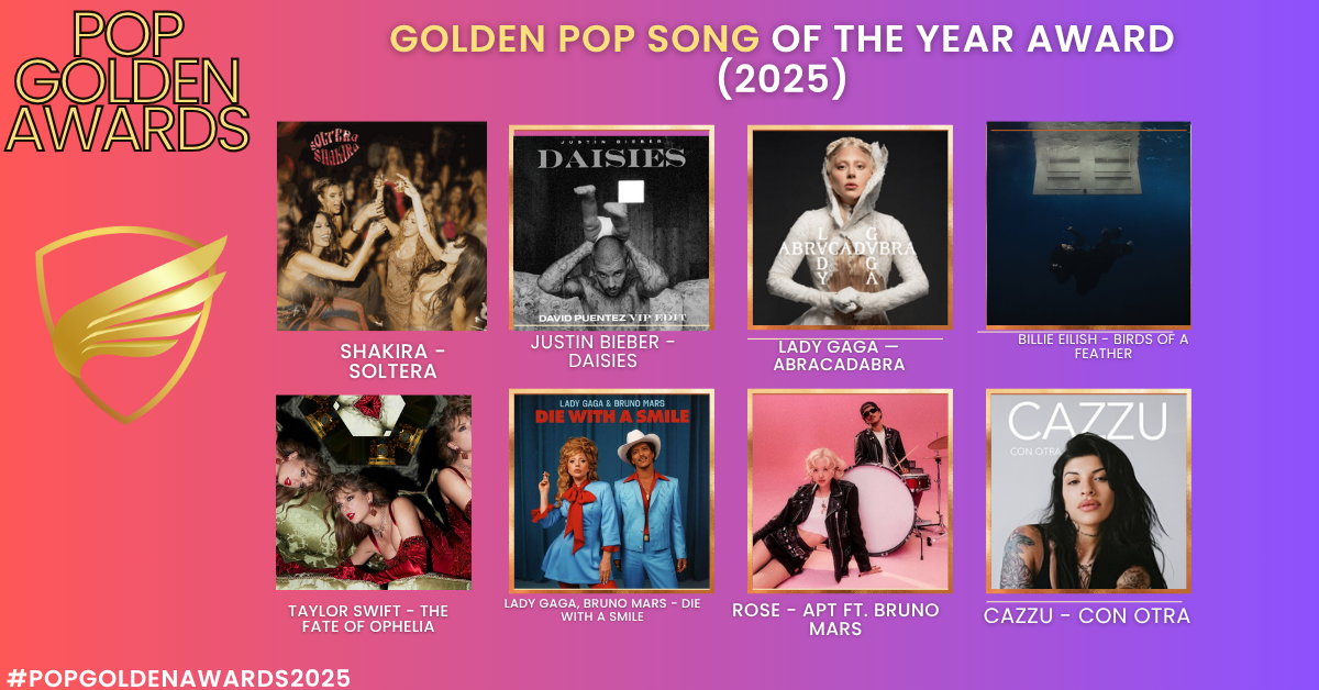 Pop Golden Awards 2025 Full List Of Nominees - POP GOLDEN